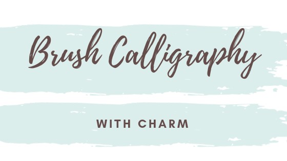 Brush Calligraphy with Charm, Hobbies & Toys, Stationery & Craft ...