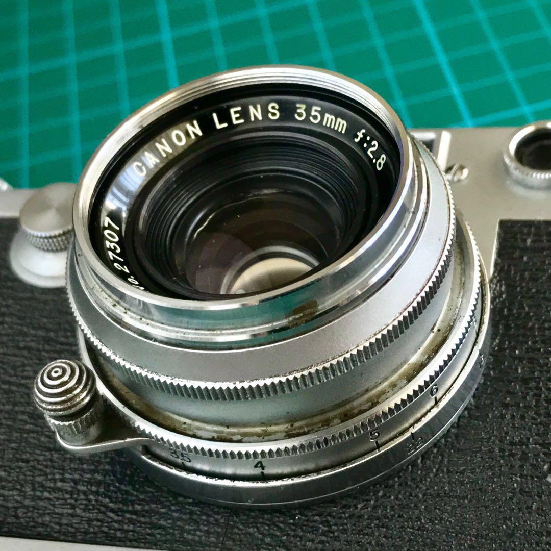 Canon 35mm f2.8 LTM Lens, Photography, Lens & Kits on Carousell