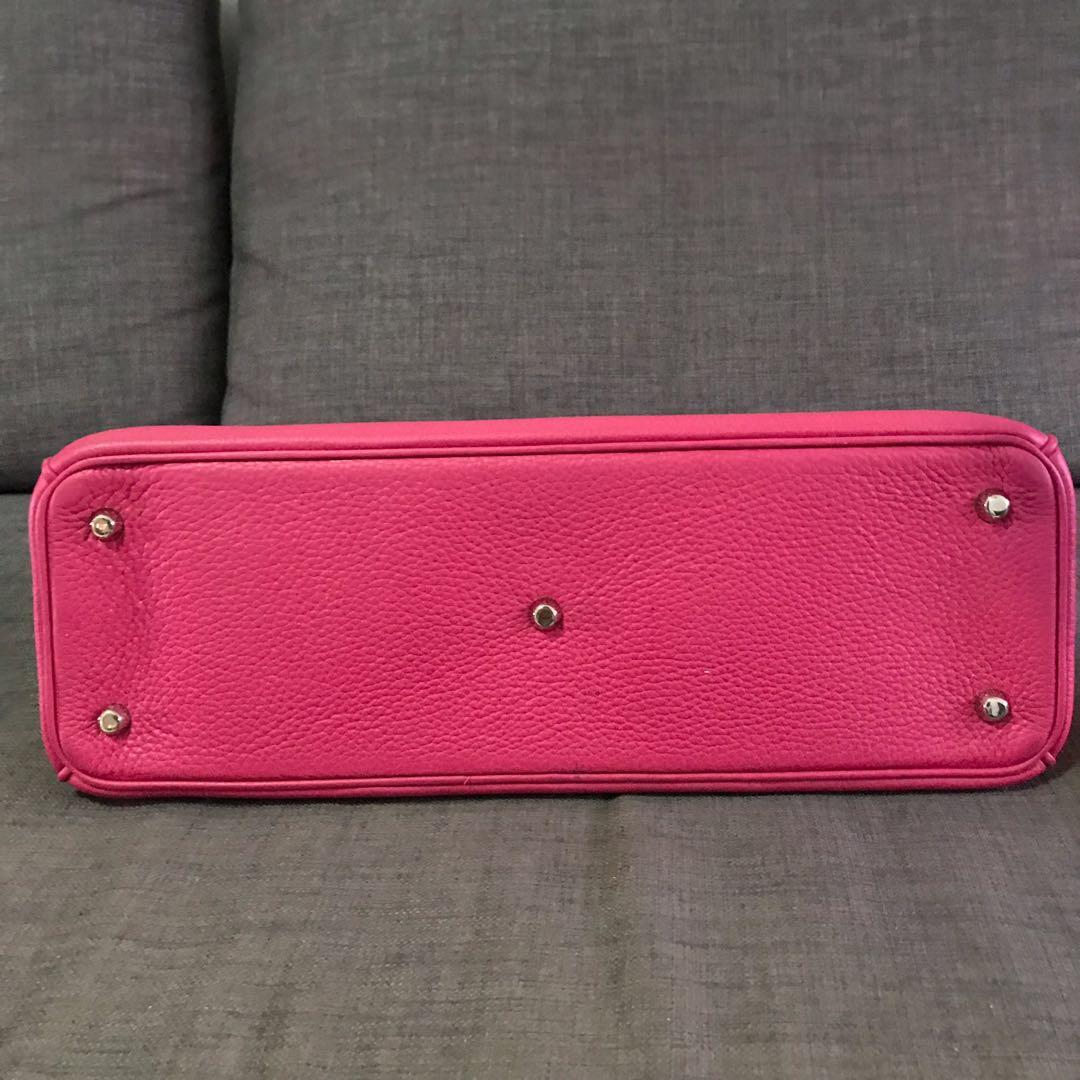 Diorissimo Fuchsia Bag with Authenticity card, pouch and strap. Full ...