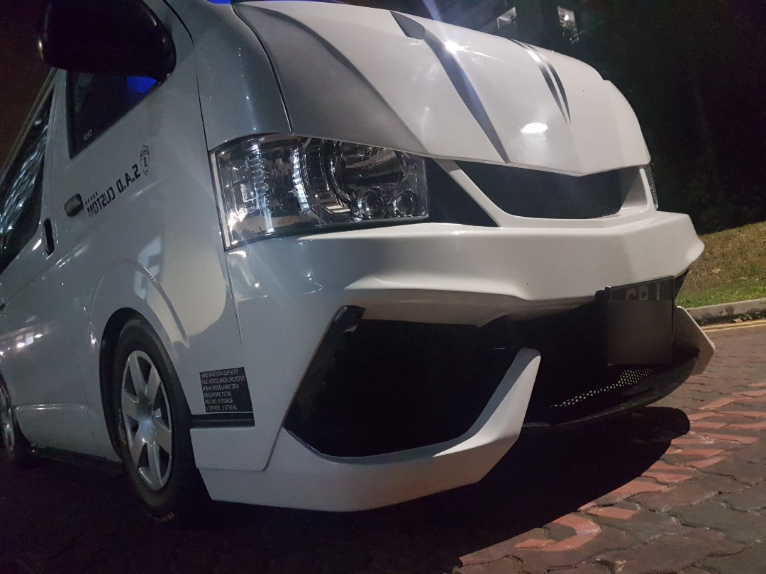 Hiace SAD Stinger bodykit, Car Accessories, Accessories on Carousell