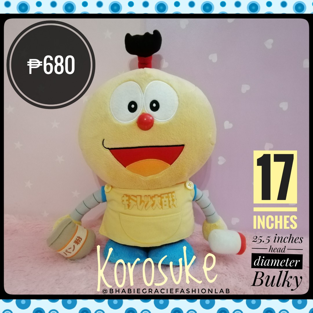 Korosuke Stuffed Toy, Hobbies & Toys, Toys & Games on Carousell