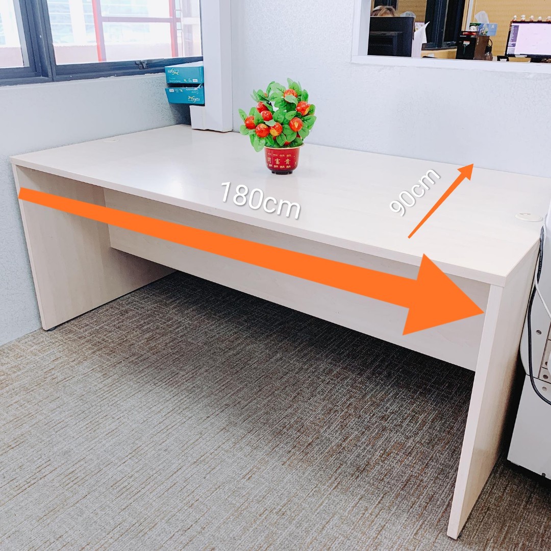 Large office Table, Furniture & Home Living, Furniture, Tables & Sets ...