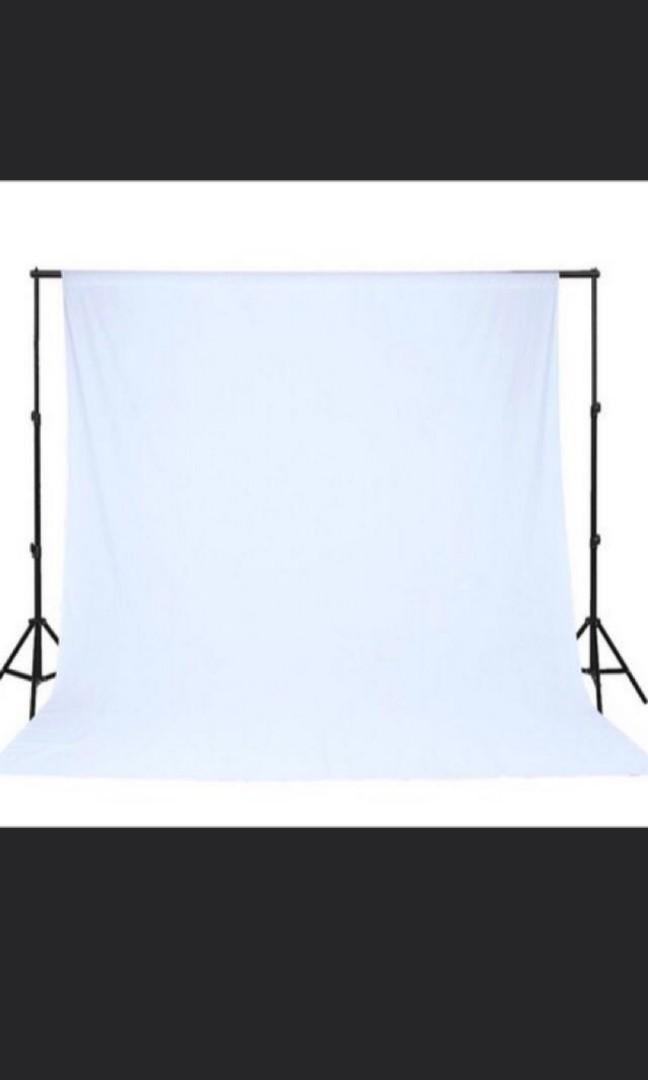 Lighting kit with backdrop stand, Photography, Photography Accessories ...
