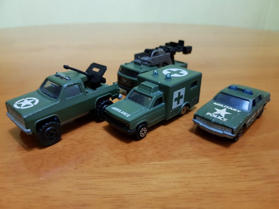Majorette Vintage military vehicles set, Hobbies & Toys, Toys & Games ...