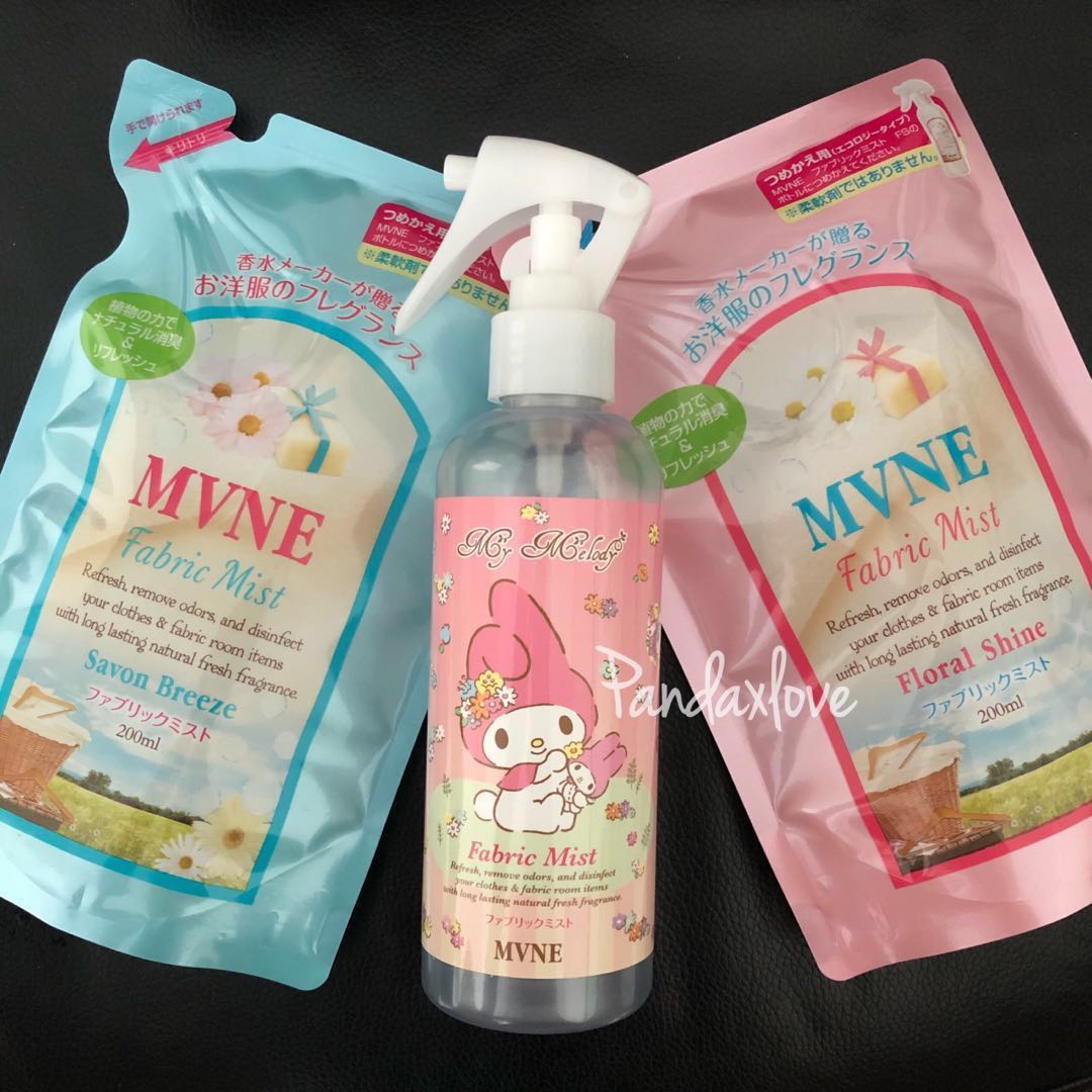 My Melody x MVNE Fabric Mist Set (Limited Edition), Everything Else on ...