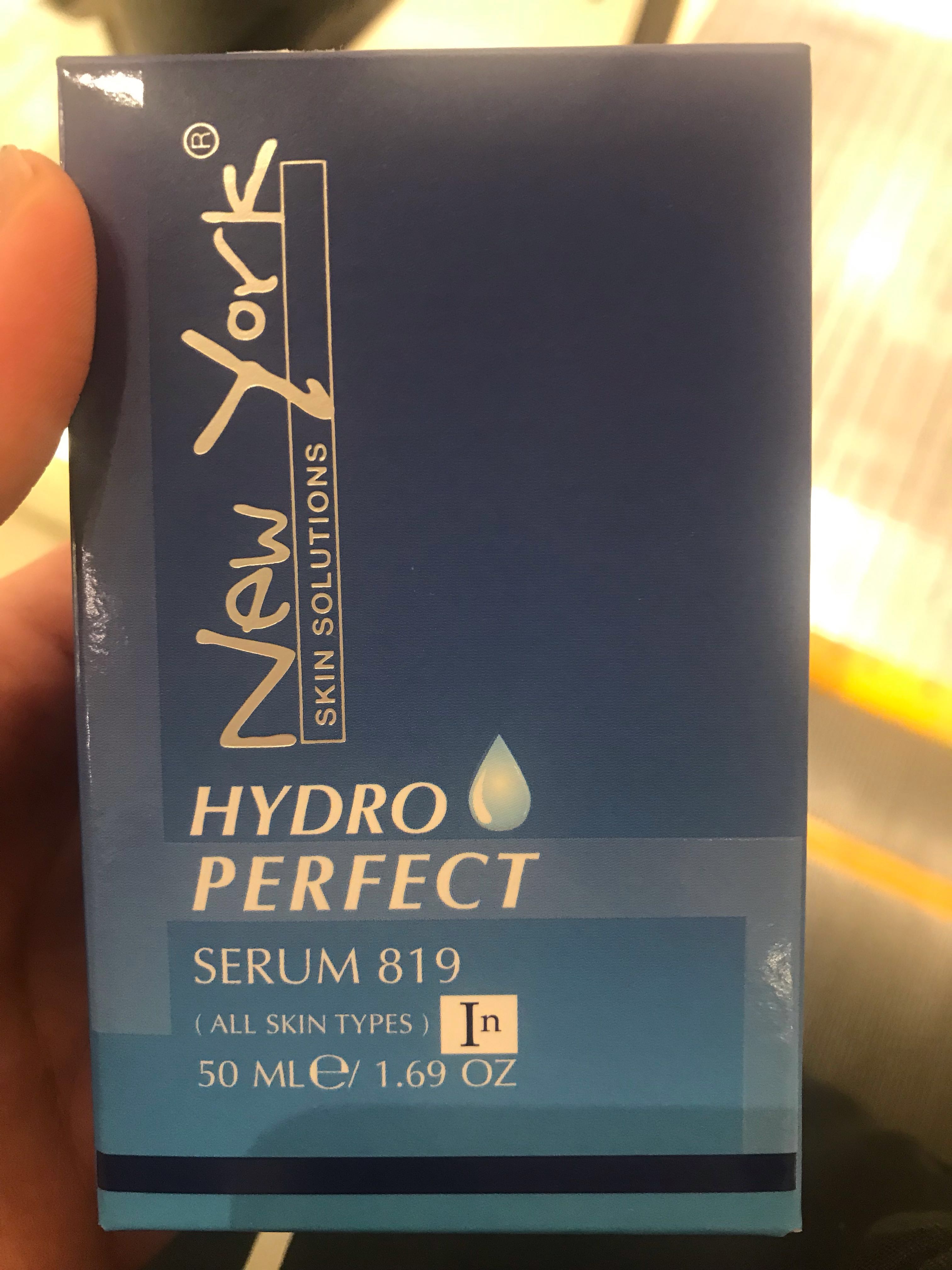 New York Skin Solutions Hydro Perfect Serum 819 (50ml), Beauty ...