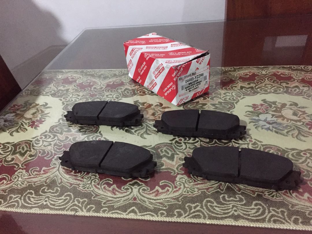 Original Toyota Vios Brake Pads, Car Parts & Accessories on Carousell
