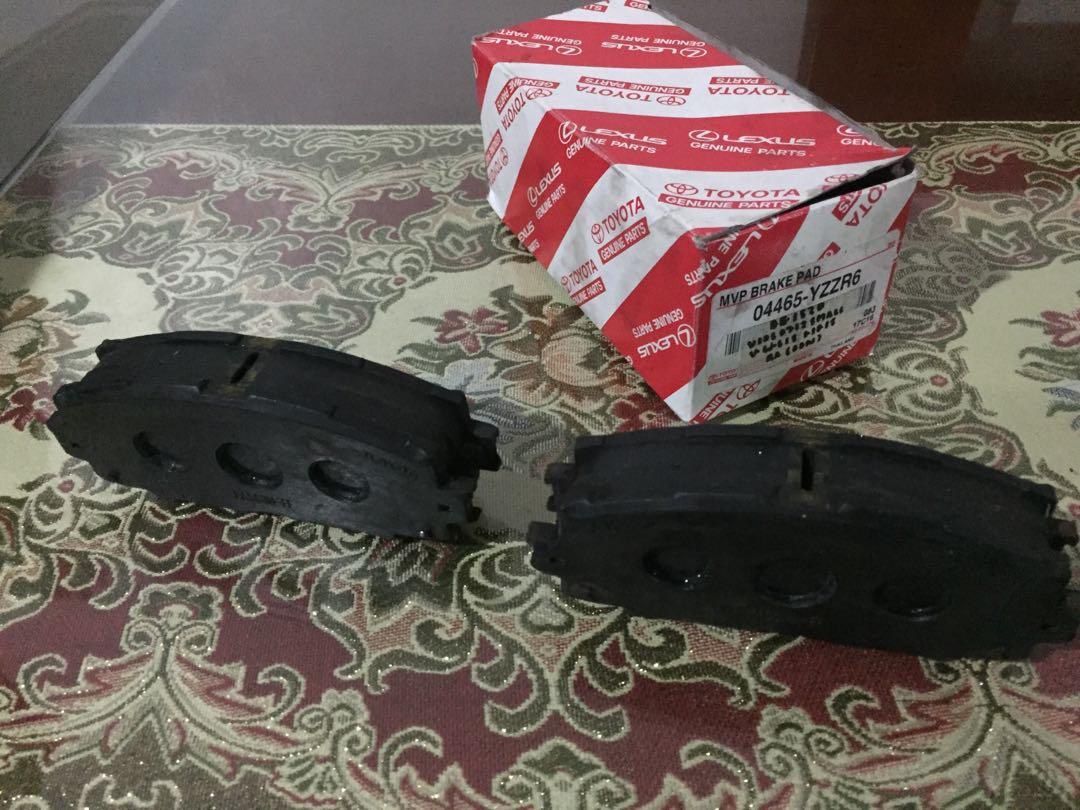 Original Toyota Vios Brake Pads, Car Parts & Accessories on Carousell