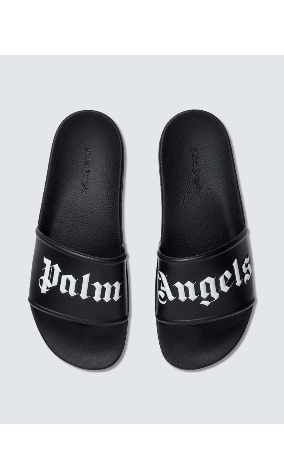 Palm angels slides, Men's Fashion, Footwear, Flipflops and Slides on ...