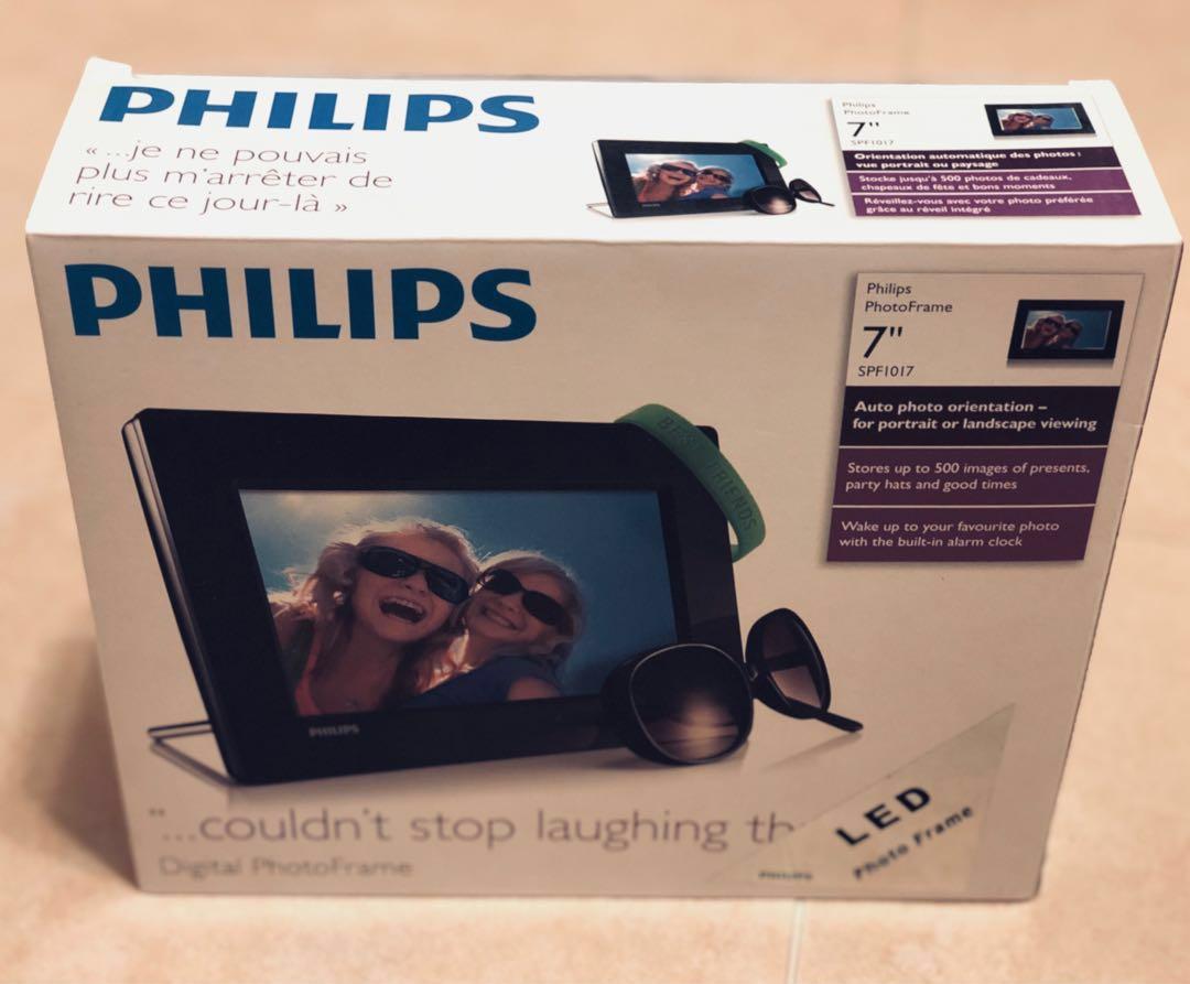 Philips Digital photo frame, 音響器材, 音樂播放裝置 MP3及CD Player - Carousell