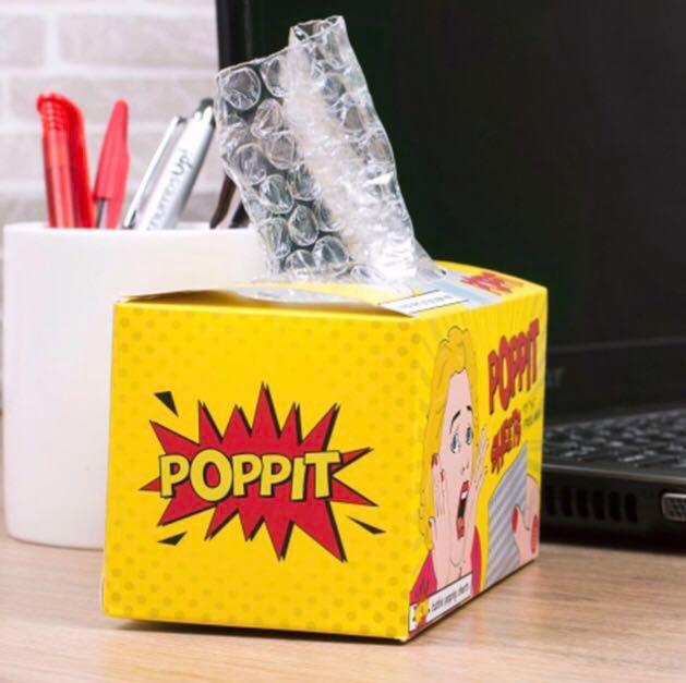 Poppit Sheets Stress Relief Bubble Wrap Dispenser, Everything Else on ...
