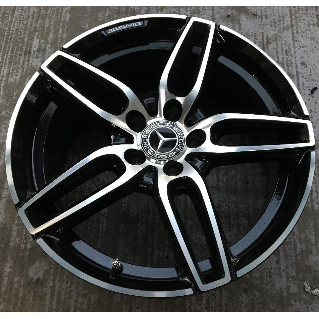 Pre-Owned 18" Replica AMG Sports Rim fits Mercedes e200 e250 c180 c200 ...