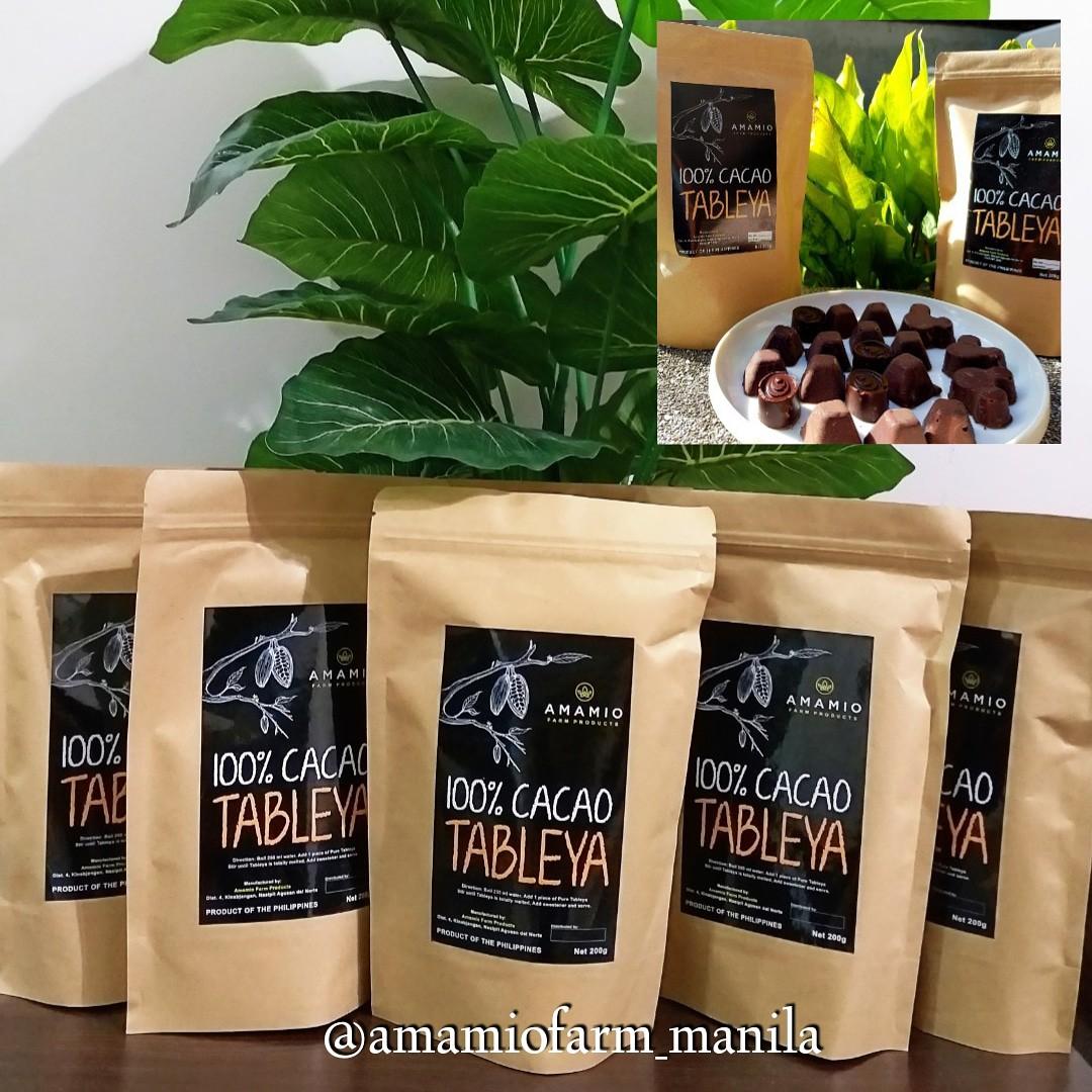 Pure Cacao Unsweetened Tableya, Food & Drinks, Fresh Produce on Carousell