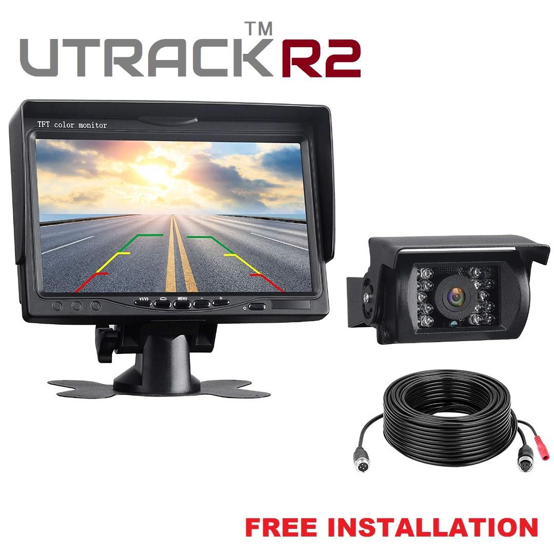 AHD Reverse Camera for Truck, Excavator, Lorry, Crane, Van, Bus Reverse ...