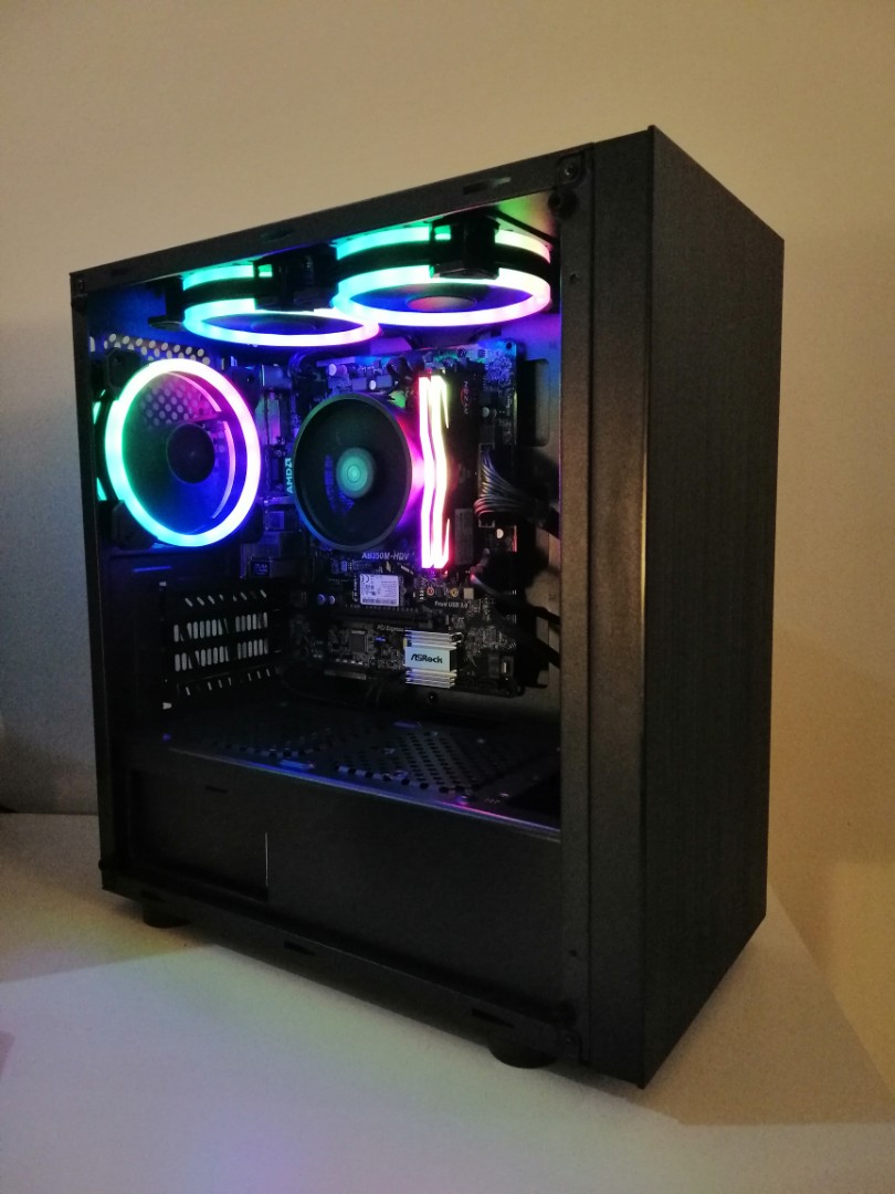 Ryzen APU RGB Build, Computers & Tech, Parts & Accessories, Computer ...