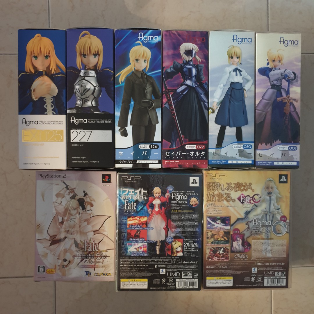 Saber figma, Hobbies & Toys, Toys & Games on Carousell