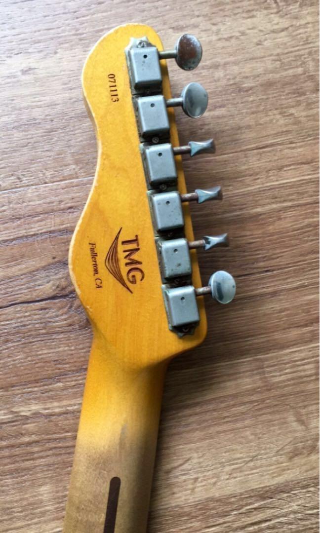 TMG Guitar Co '52 Gatton Custom Butterscotch Blonde, Hobbies & Toys ...