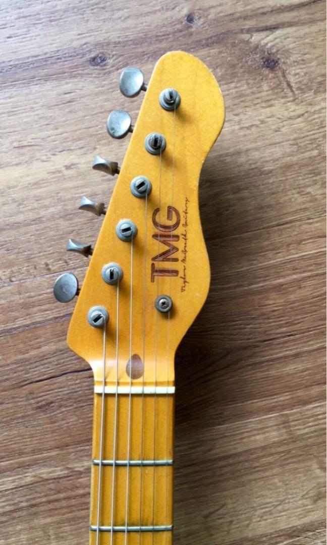 TMG Guitar Co '52 Gatton Custom Butterscotch Blonde, Hobbies & Toys ...
