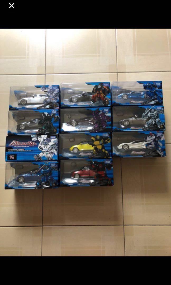 Transformers alternity, optimus prime, convoy, bumblebee, megatron ...