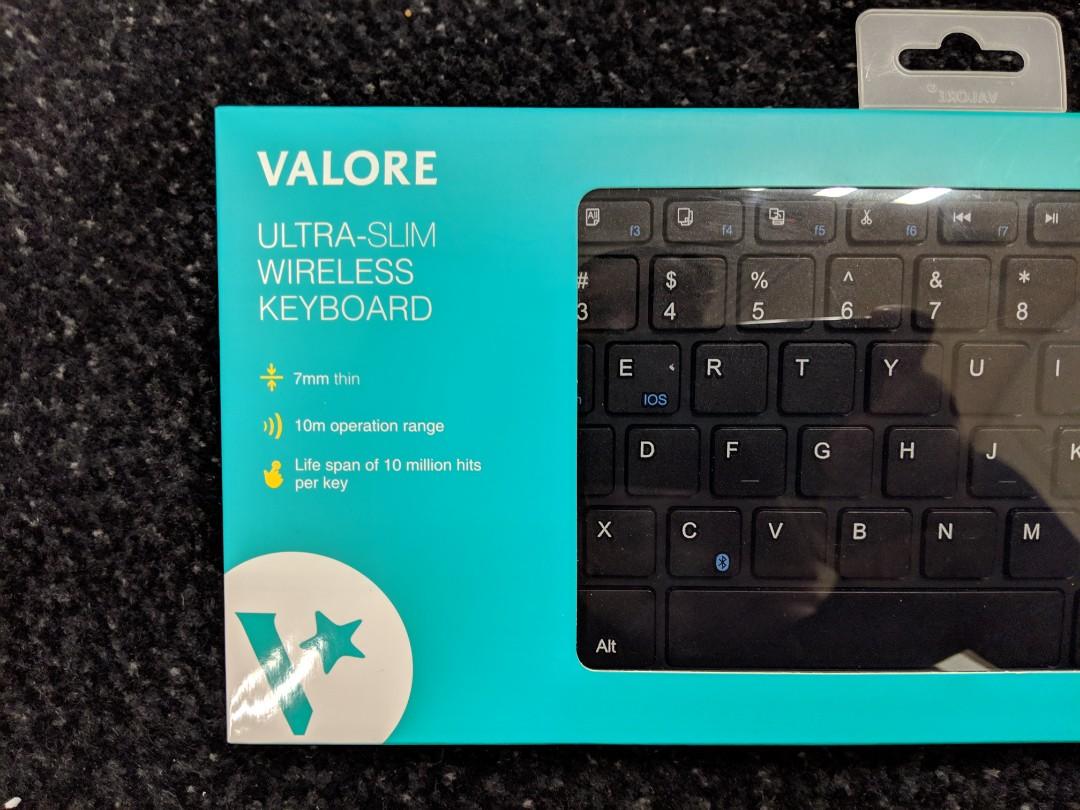 Valore Ultra Slim keyboard, Electronics, Computer Parts & Accessories ...