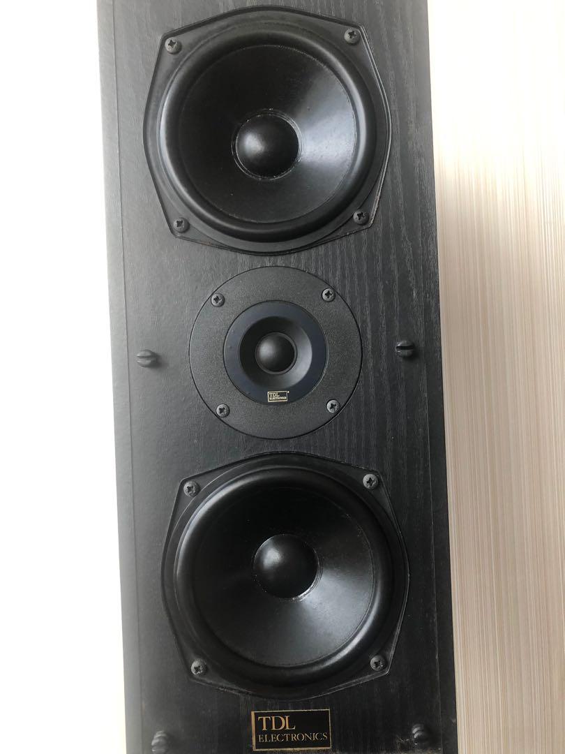 Vintage TDL NFM2 speakers + wooden stands, Hobbies & Toys, Music ...