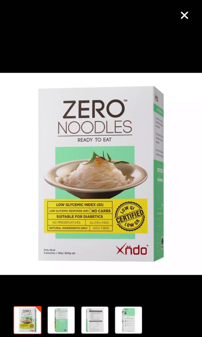 Xndo Zero Noodles (Konjac noodle, Food & Drinks, Rice & Noodles on ...