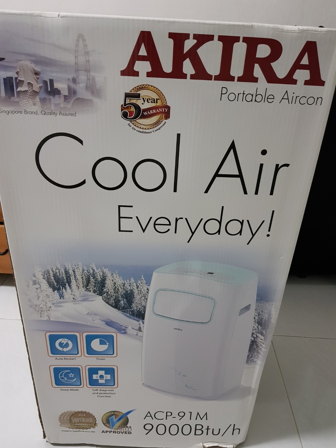 Akira Portable Aircon, TV & Home Appliances, Air Conditioners & Heating ...