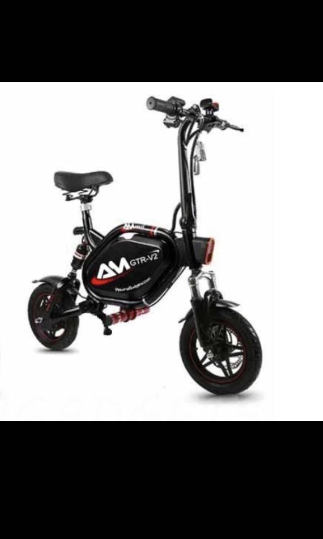 AM GTR V2 Electric Scooter 48V 21AH Black, Sports Equipment, PMDs, E ...