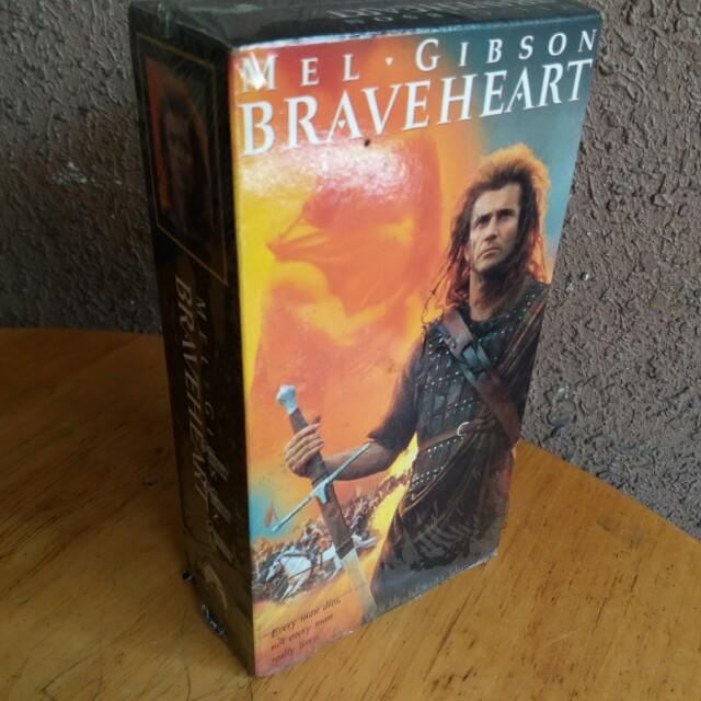 BRAVEHEART VHS TAPES, Hobbies & Toys, Music & Media, Vinyls on Carousell