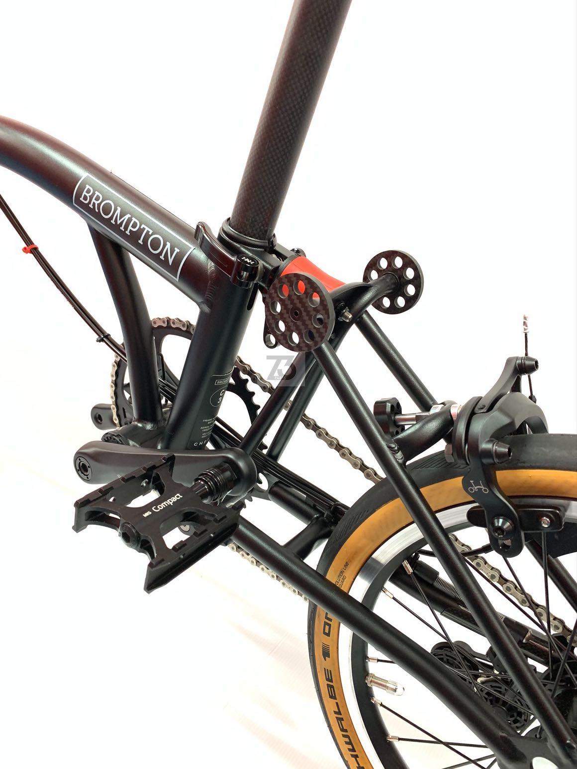 Carbon EZ Wheels for Brompton, Sports Equipment, Bicycles & Parts ...