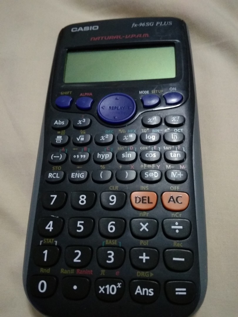 Casio fx-96SG PLUS Scientific calculator fx-96SG PLUS, Mobile Phones ...