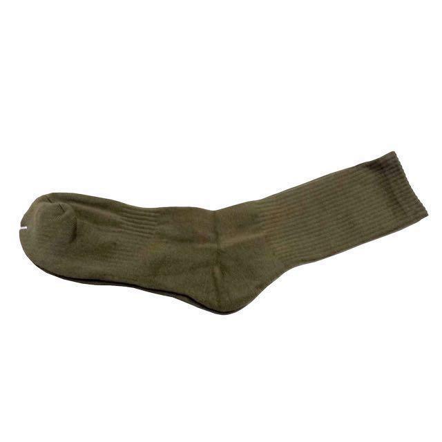 Army Anti-Fungus Green Terry Socks. Official D&G Brand, Free Sizing ...