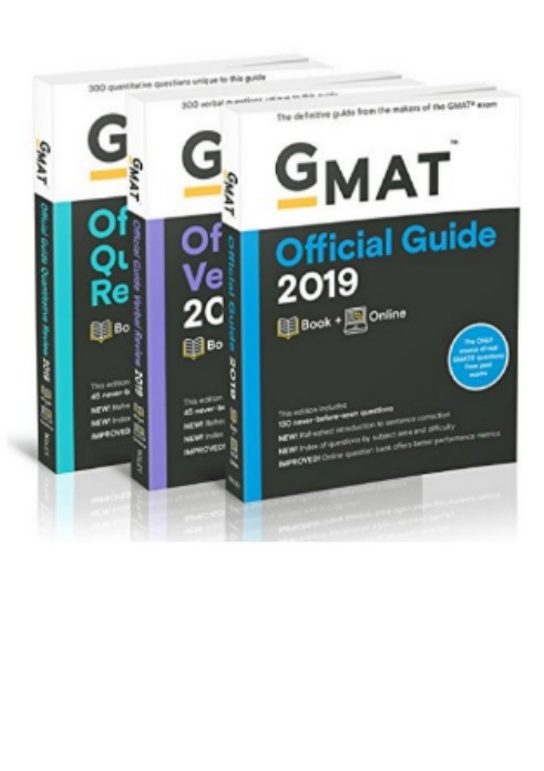 GMAT OG Official Guide 2019 Bundle, Hobbies & Toys, Books & Magazines, Assessment Books on Carousell