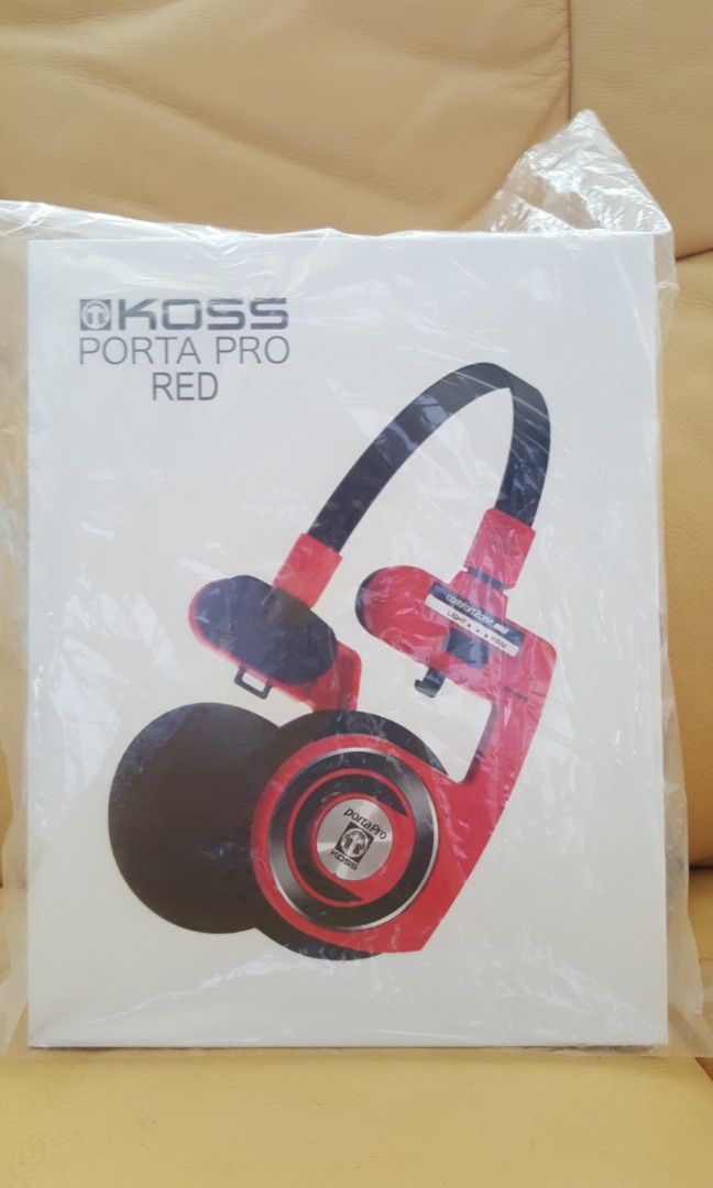 Koss Porta Pro limited Edition Red, Audio, Portable Audio Accessories ...