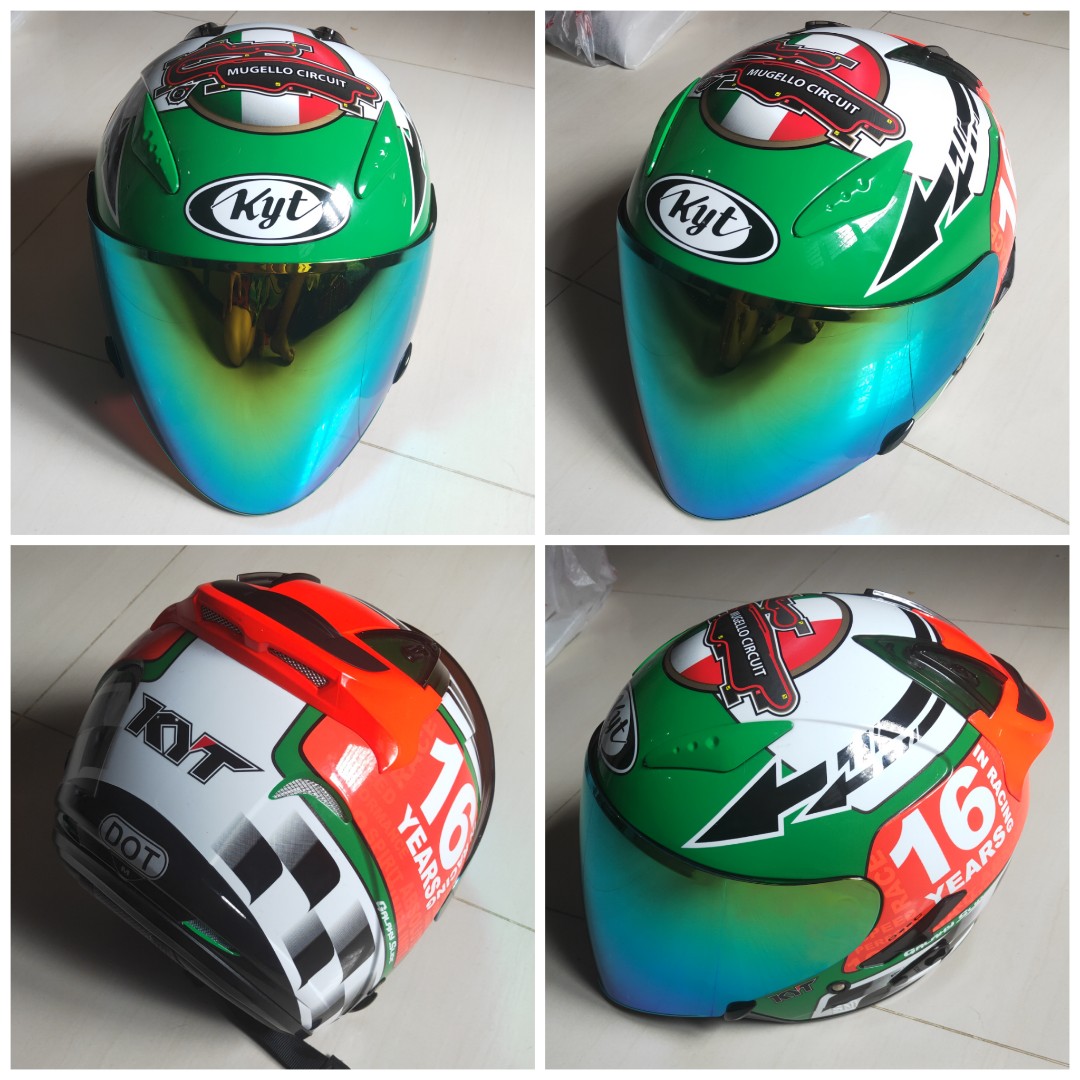 Kyt Helmet (Free Tinted Visor), Motorcycles, Motorcycle Accessories on ...