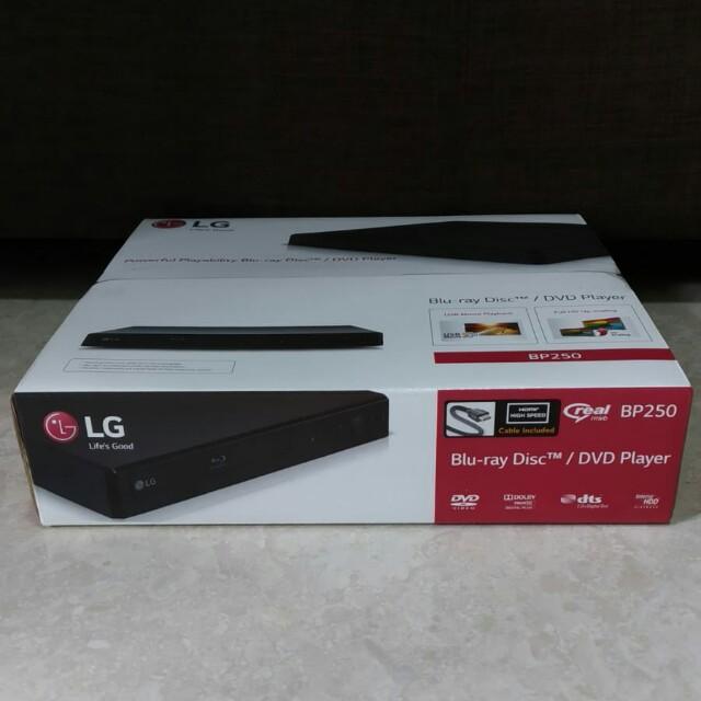 LG Powerful Playability Blu-ray Disc / DVD Player, TV & Home Appliances ...