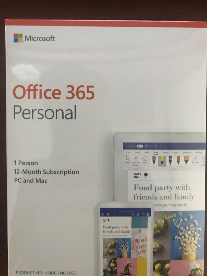Microsoft Office 365 Personal, Computers & Tech, Parts & Accessories ...