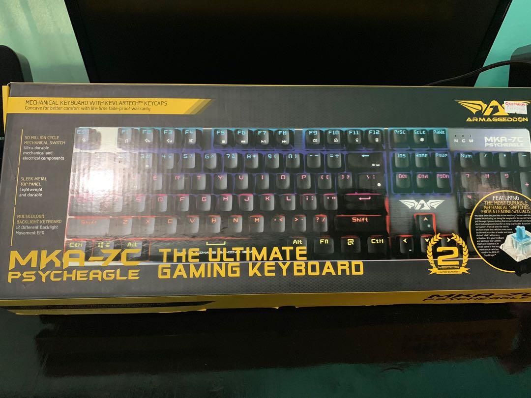 MKA-7C Psycheagle Gaming Keyboard, Computers & Tech, Parts ...