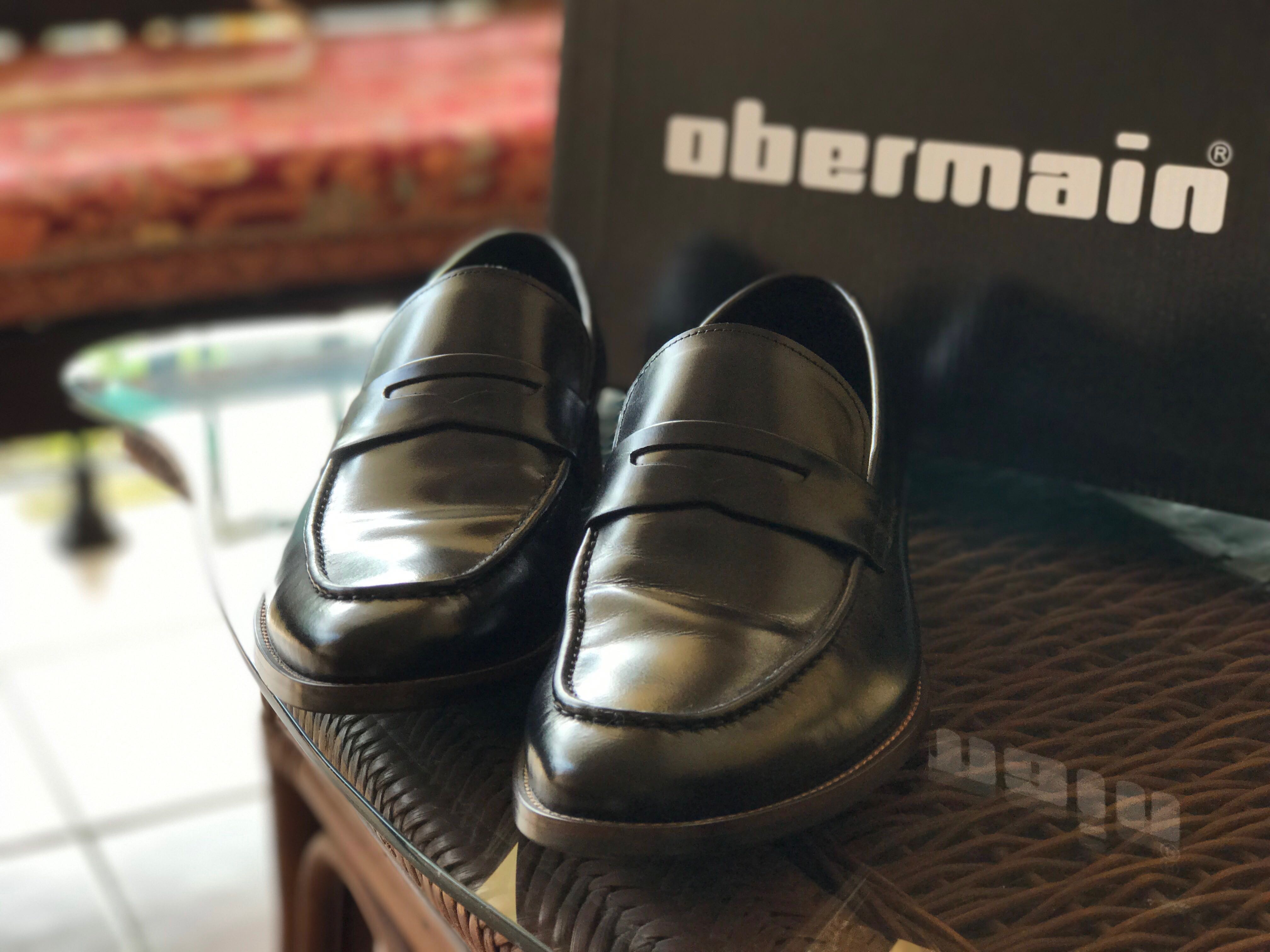 Obermain Formal/Dress Shoes Black Leather, Men's Fashion, Footwear ...
