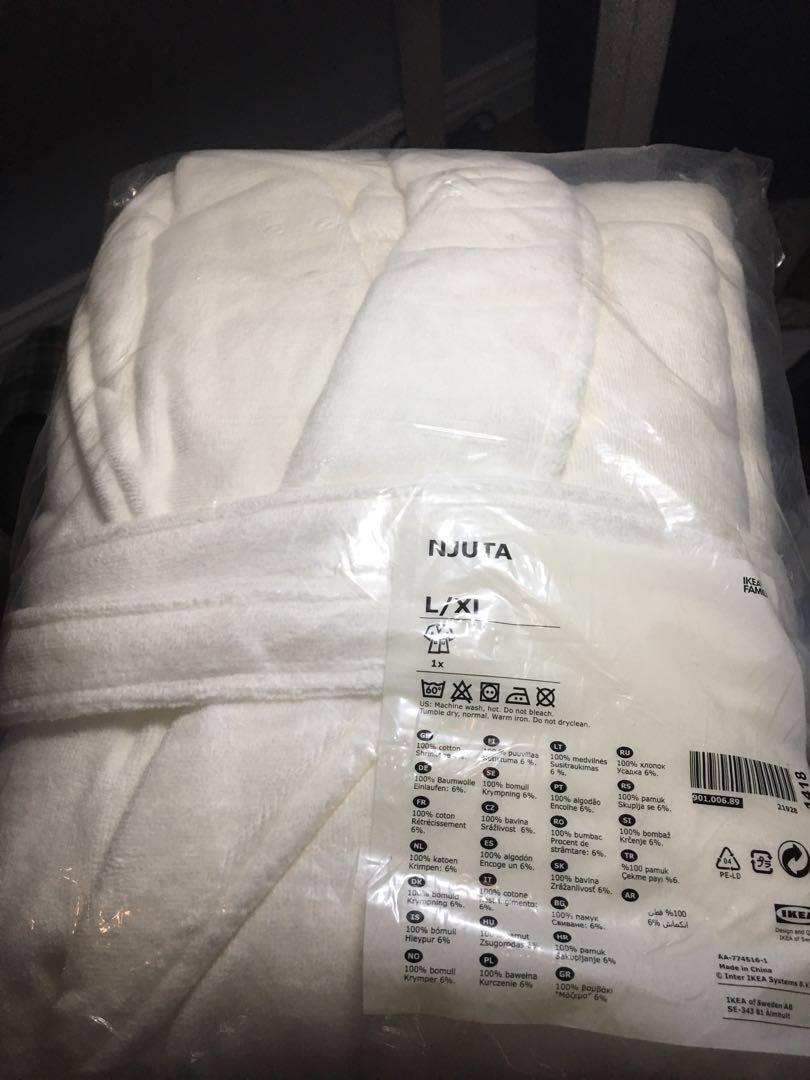 Original IKEA bathrobe, Men's Fashion, Bottoms, Sleep and Loungewear on ...