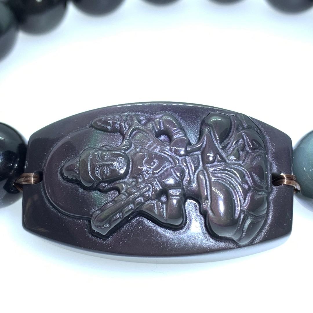 Ox & Tiger - Akasagarbha, The Buddha of Boundless Space Black Obsident ...