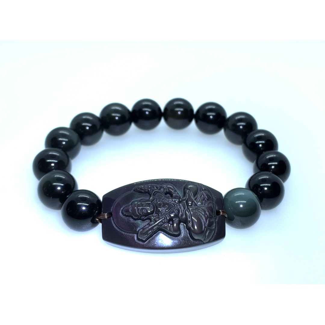 Ox & Tiger - Akasagarbha, The Buddha of Boundless Space Black Obsident ...