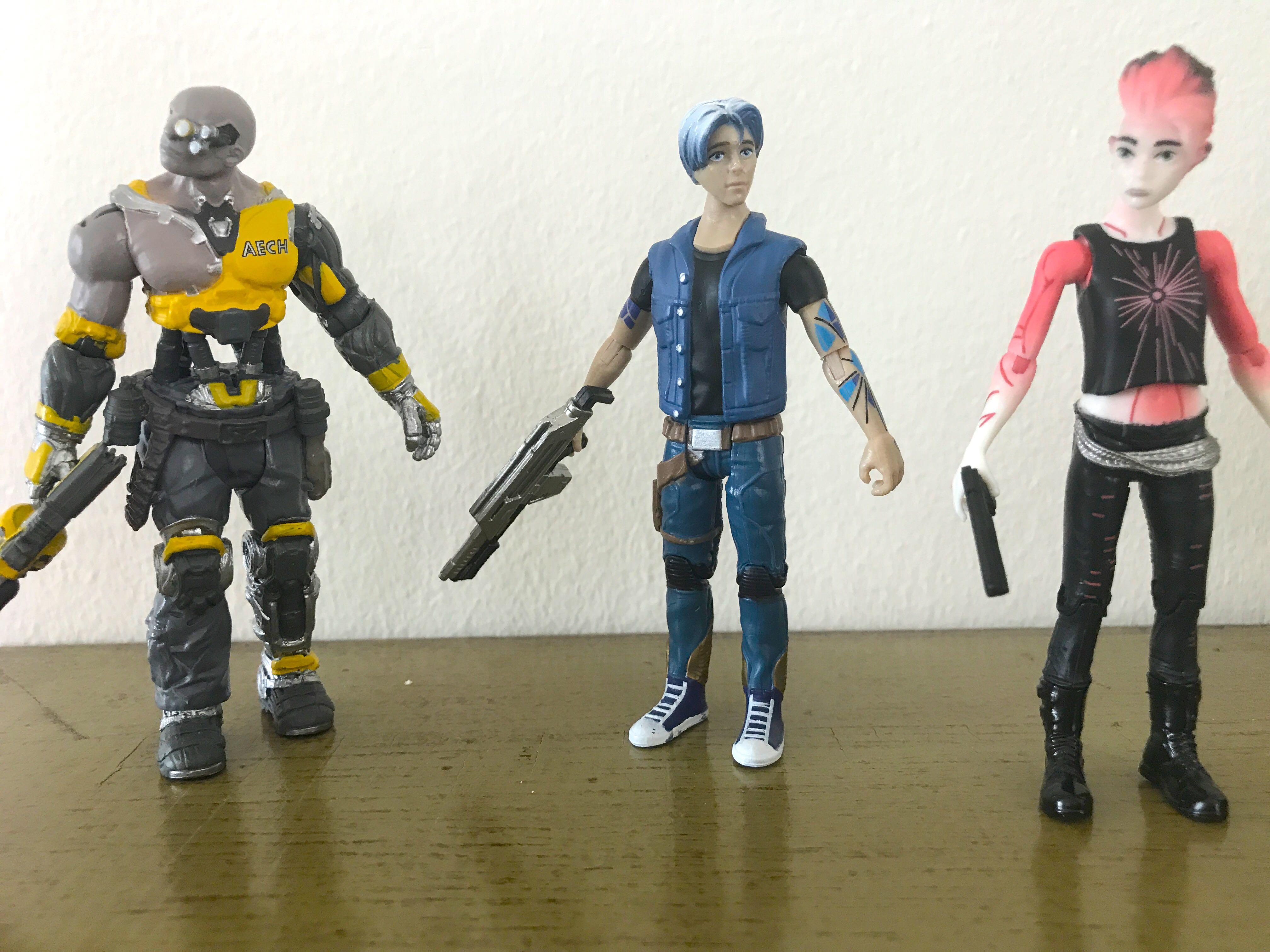Ready Player One - Set of 3 Action Figure, Hobbies & Toys, Toys & Games ...