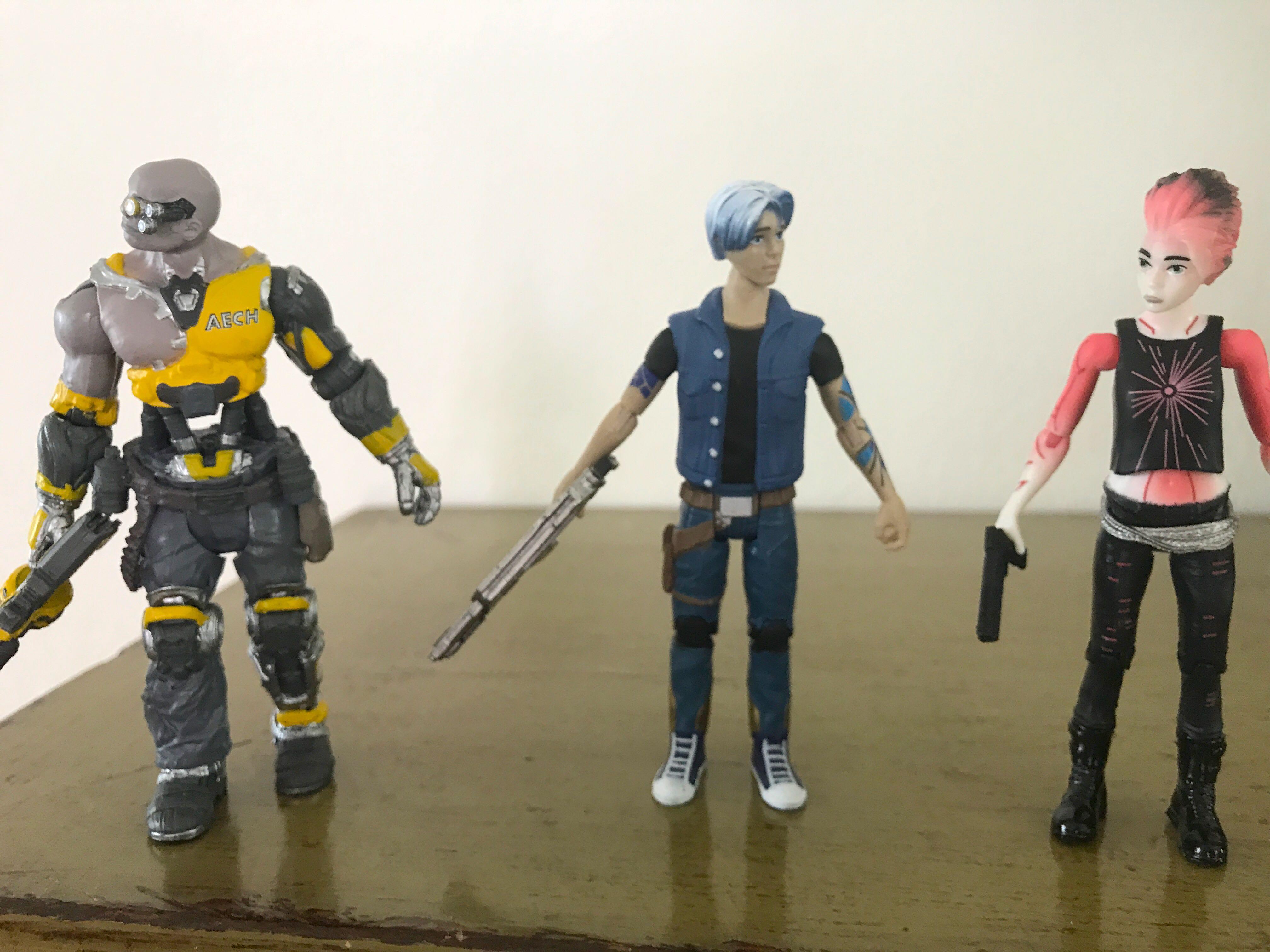 Ready Player One - Set of 3 Action Figure, Hobbies & Toys, Toys & Games ...