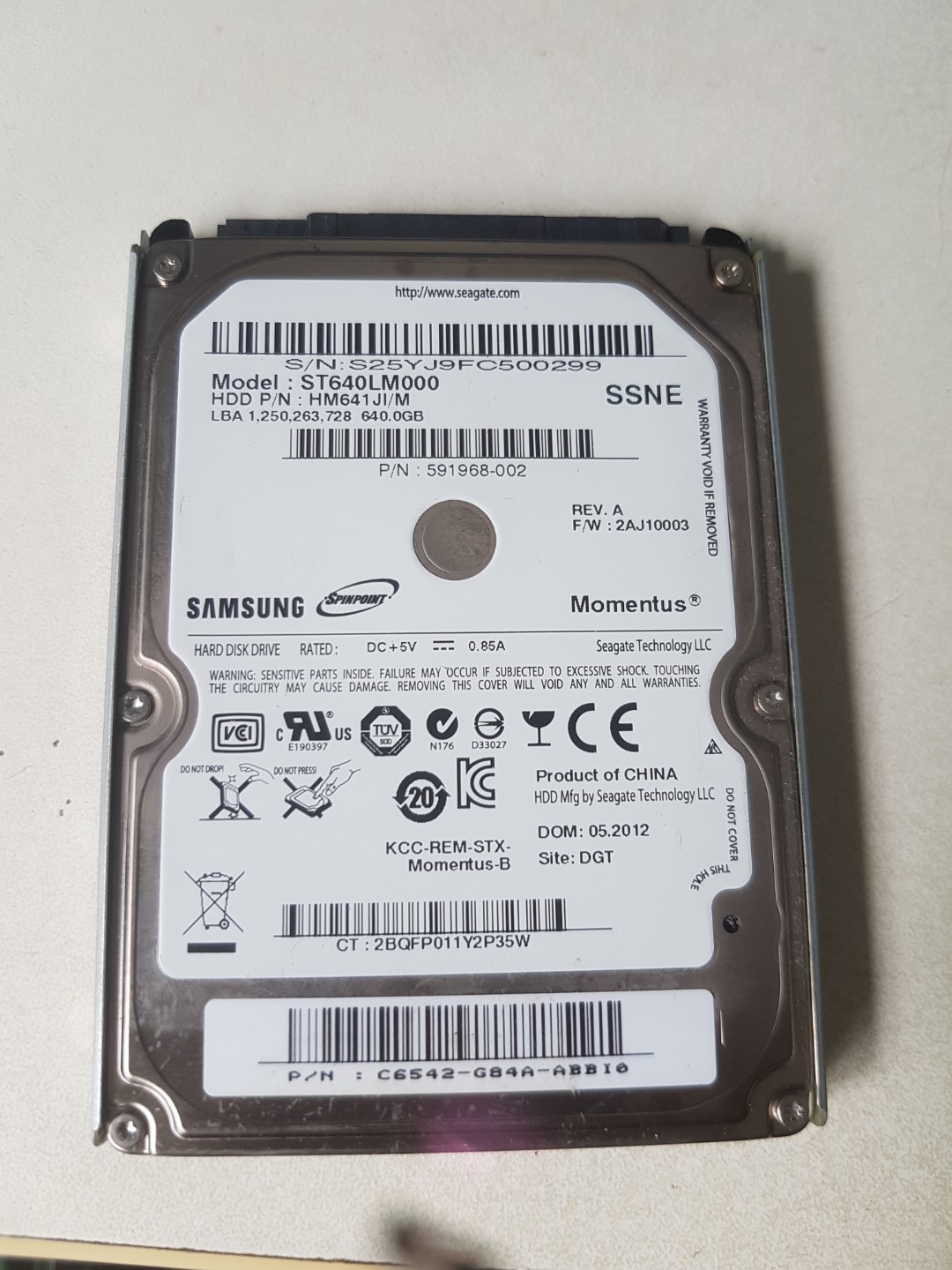 Samsung Seagate Hard Disk Computers And Tech Parts And Accessories Hard Disks And Thumbdrives On