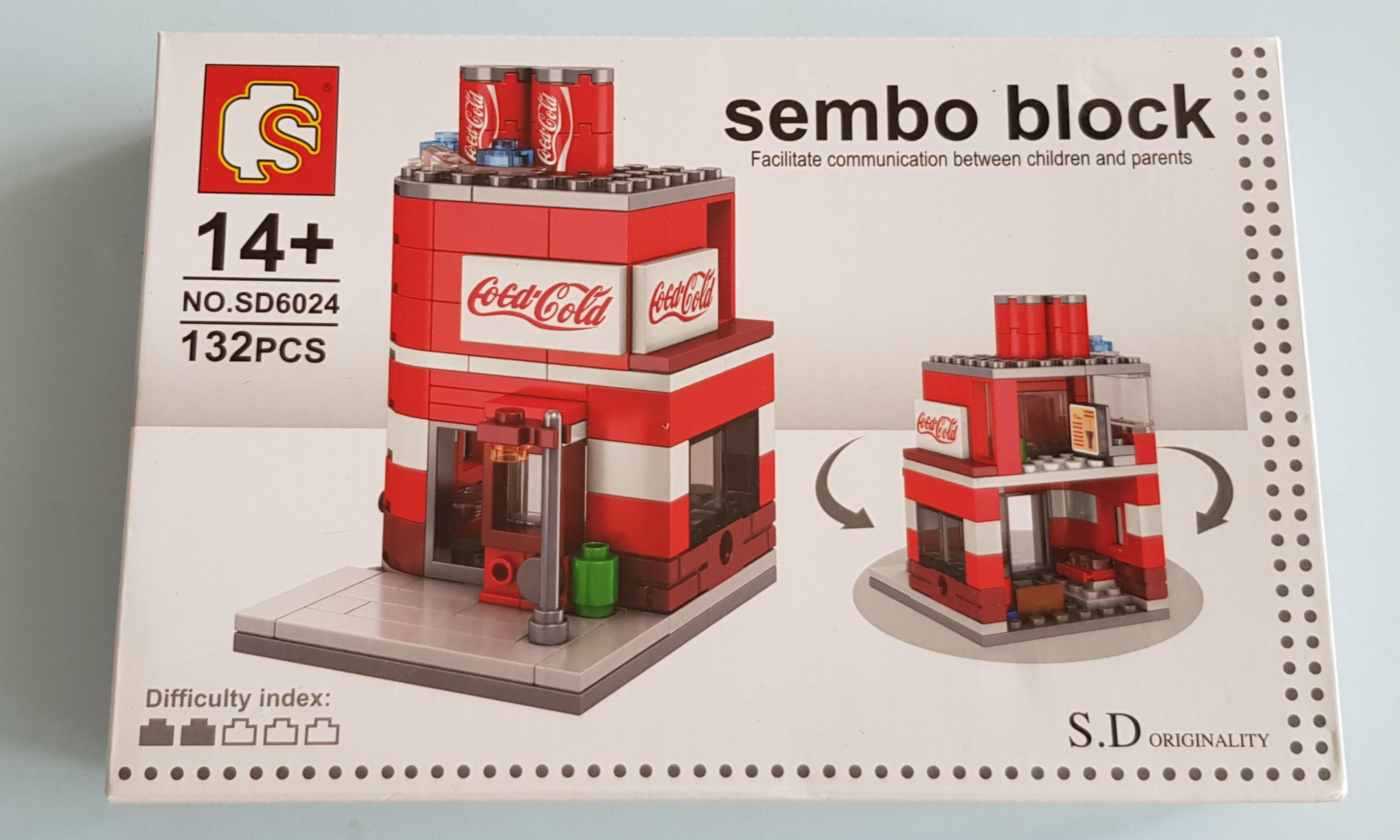 Sembo block - coca cola, Hobbies & Toys, Toys & Games on Carousell
