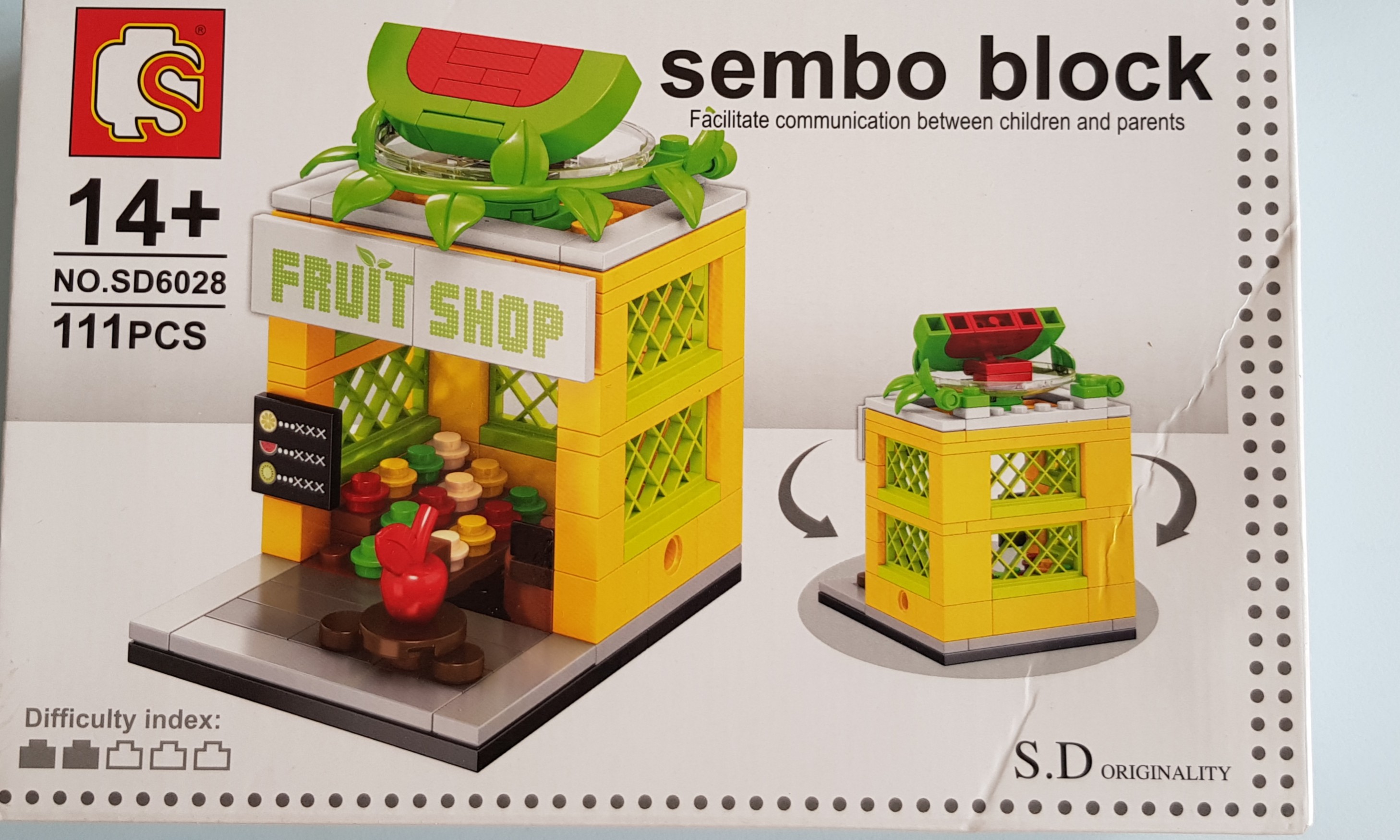 Sembo Block - Fruit shop, Hobbies & Toys, Toys & Games on Carousell