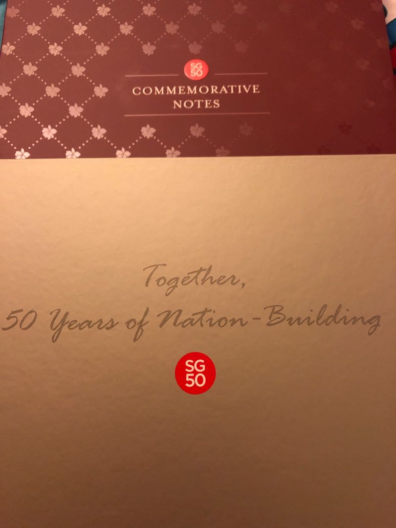 SG50 Commemorative Notes, Hobbies & Toys, Memorabilia & Collectibles ...