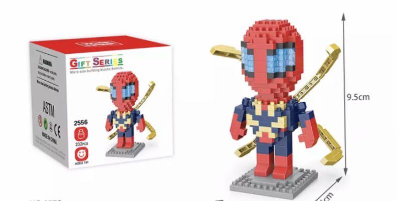 Spider-Man Block Figurine, Hobbies & Toys, Toys & Games on Carousell