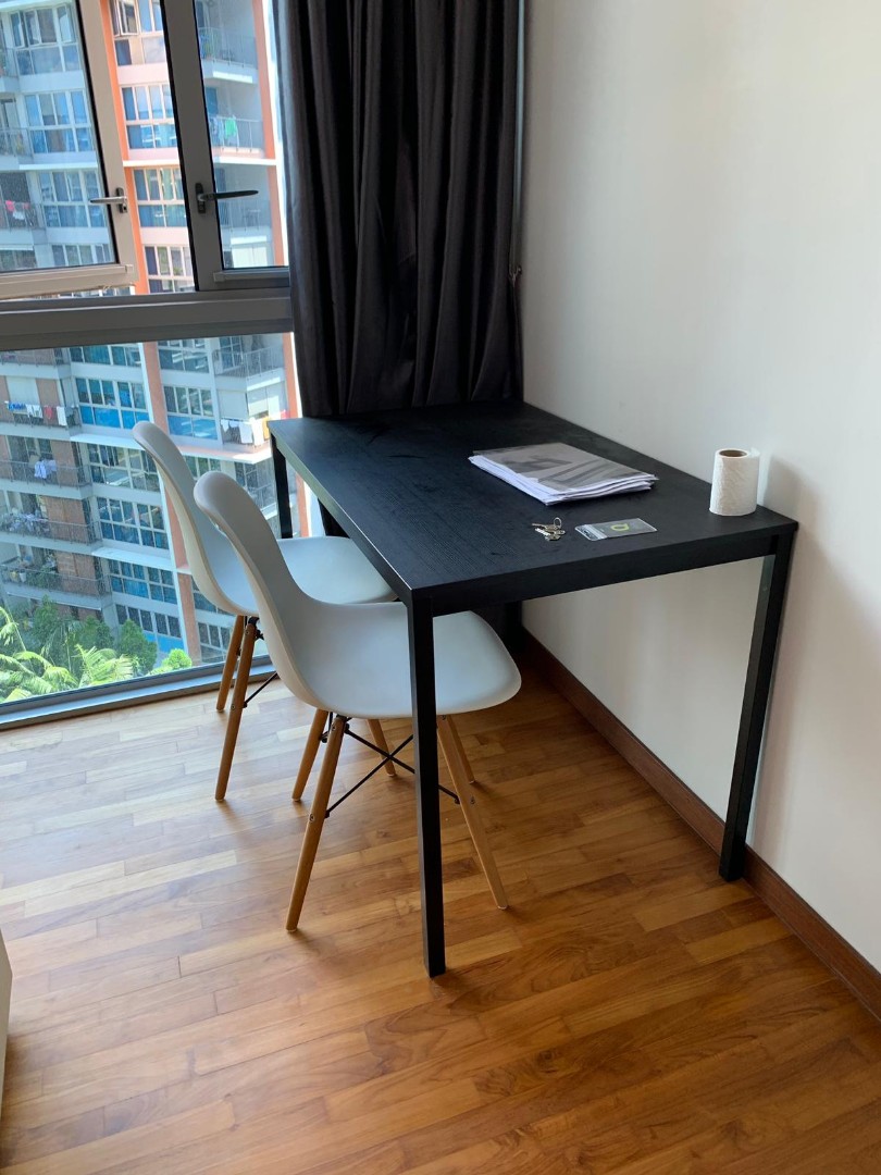 Table, 2 chairs and bed for sale, Furniture & Home Living, Furniture ...